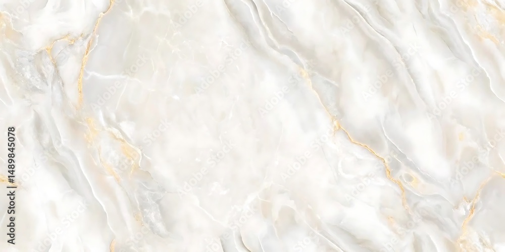Elegant White Onyx Marble Texture with Golden Veins Seamless Pattern ...