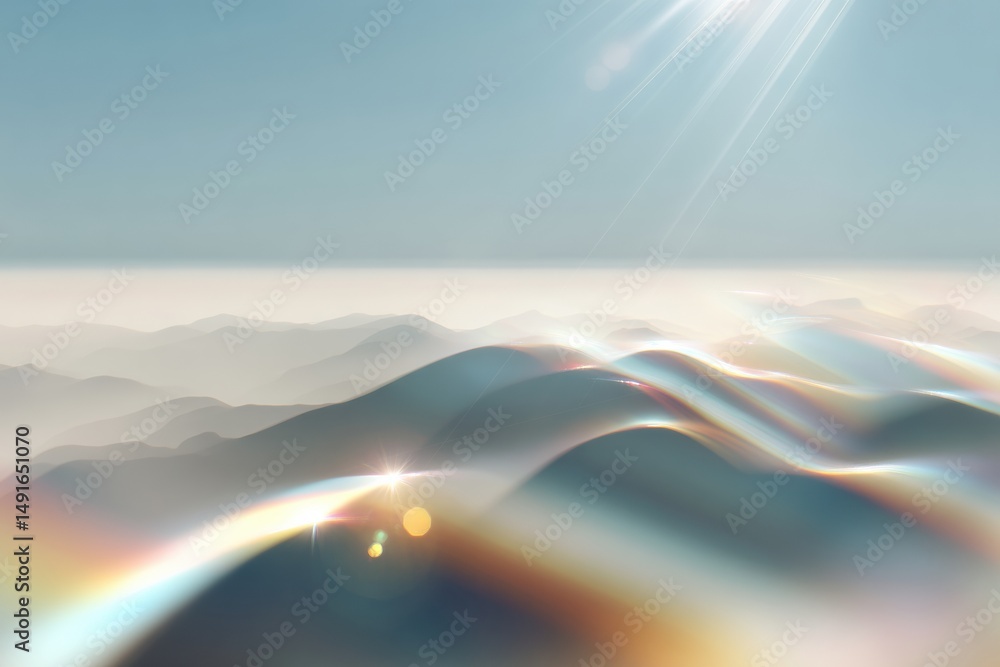 ภาพประกอบ Stock Ethereal Look Alike Day 2024 Holographic Dreamscape ...