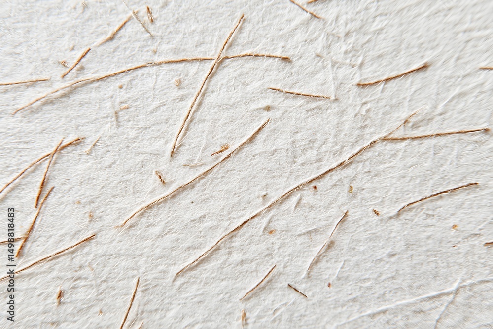 Rustic handmade paper: Handmade paper with natural fiber inclusions ...