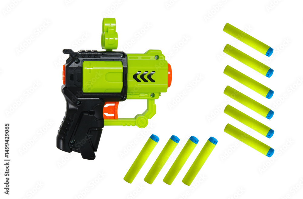 Toy for Children gun with Soft Foam bullets, air pistol, Game for Kids ...