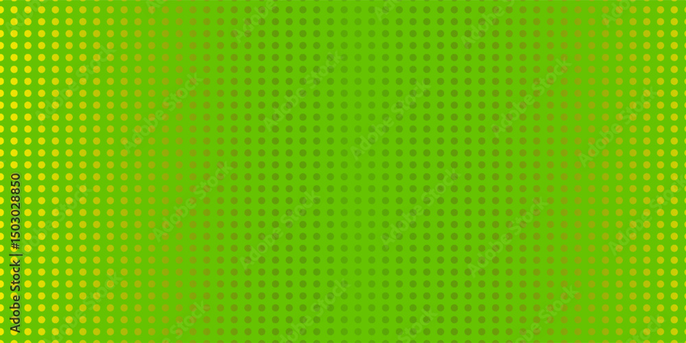 Dots halftone green color pattern gradient texture with technology ...