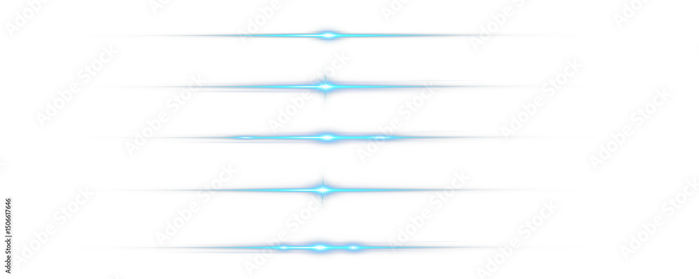 Bright Blue Lens Flare PNG – Glowing Light Burst Isolated on ...