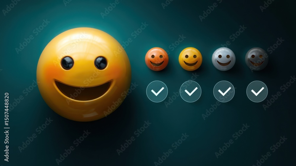 Smiling face emoji rating : Depicting the nuances of customer ...