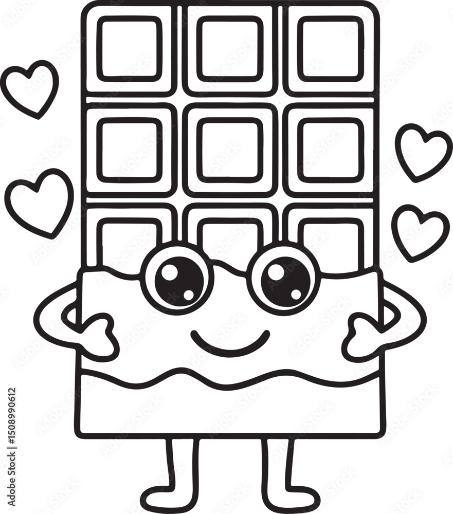 Cute Kawaii Desserts Coloring Pages – Adorable Sweet Treats, Fun & Easy Donut, Cake & Ice Cream ...