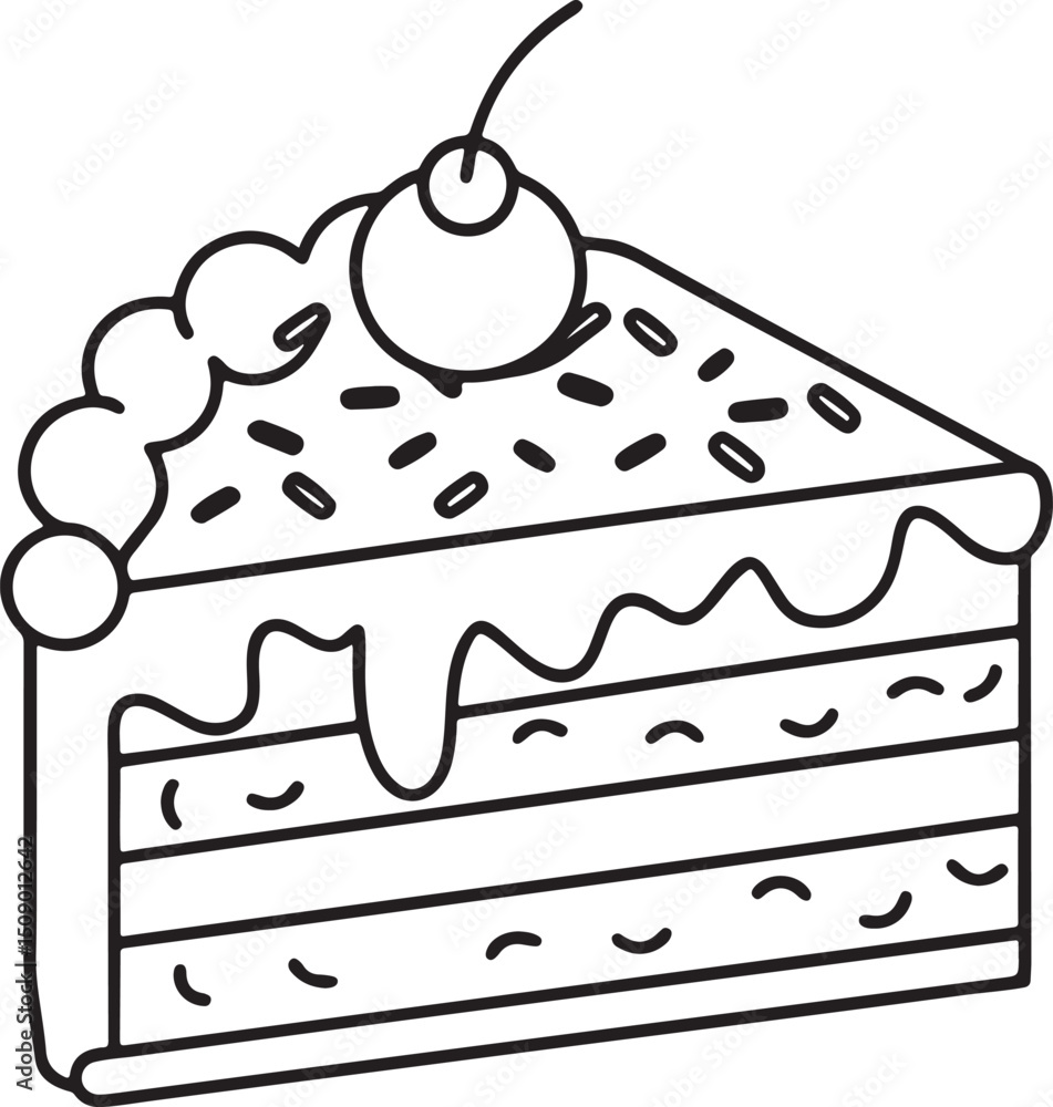 Cute Kawaii Desserts Coloring Pages – Adorable Sweet Treats, Fun & Easy ...