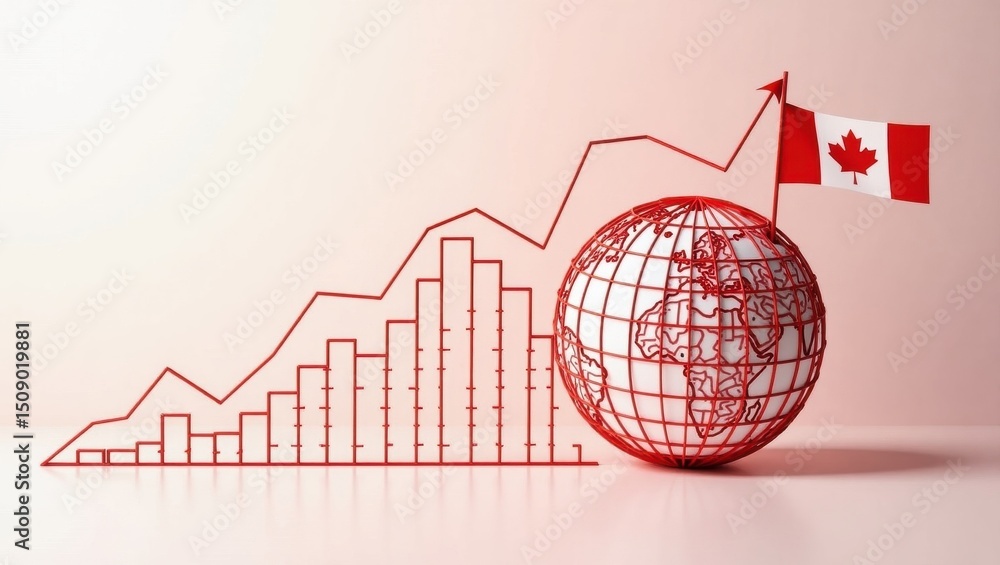 Economic growth trends in canada visualization data analysis business ...