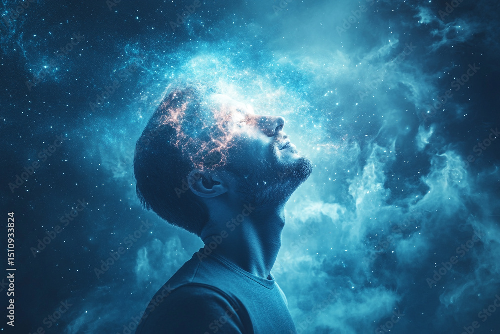 Stock-Illustration „sleep deprivation affects cognitive functions ...