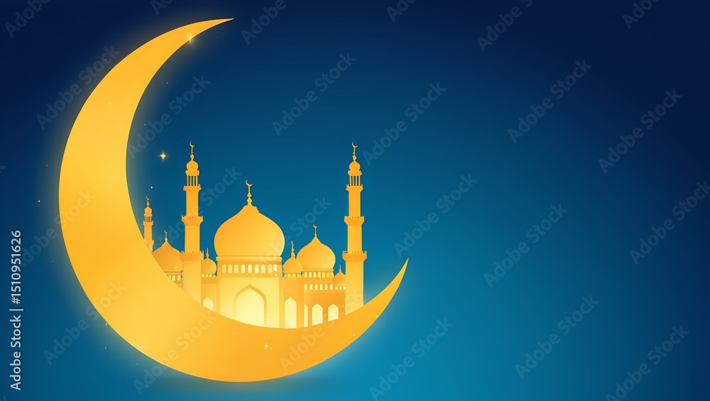 Ilustración de Stock Celebrate Eid ul Adha – the Holy Festival of ...