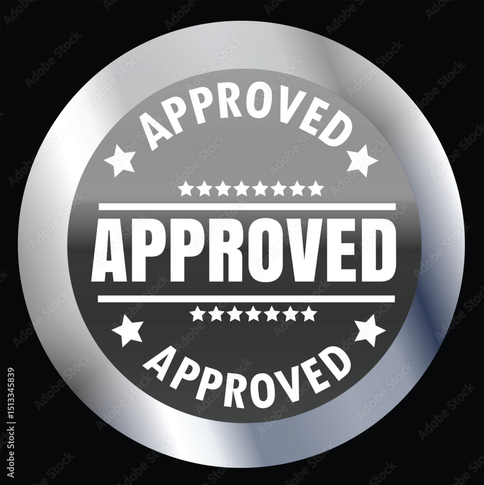 Approved Logo Design – Golden Check Mark Symbol for Branding ...