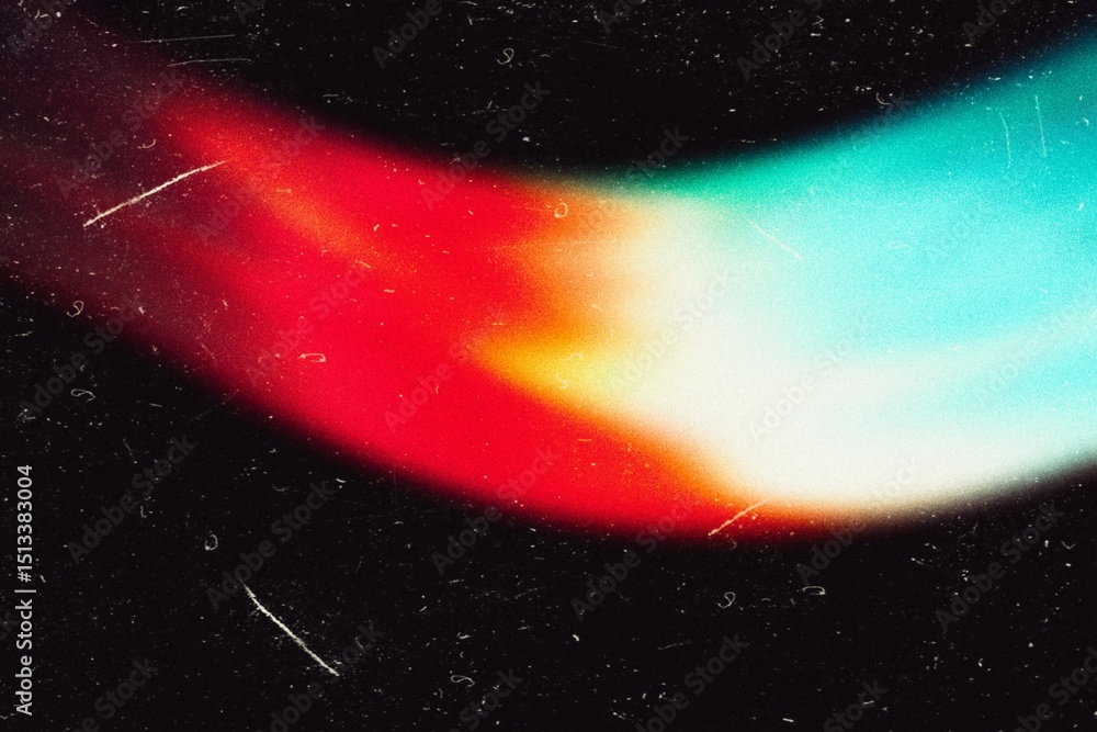 Dirt Scratches, Stain & Dust 4K Bokeh Light Leak Lens, image of retro ...