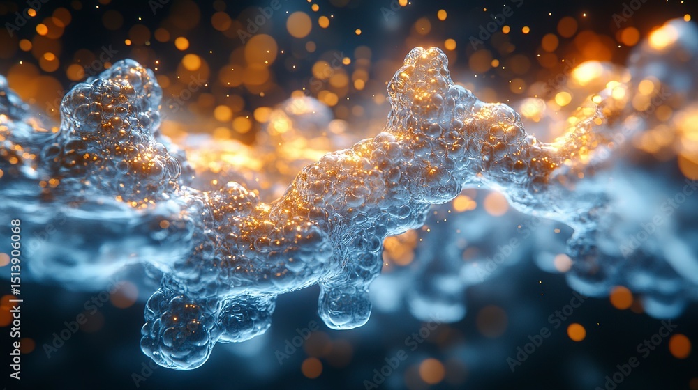 Electron microscope aesthetic dermal visualization of plump fibroblast ...