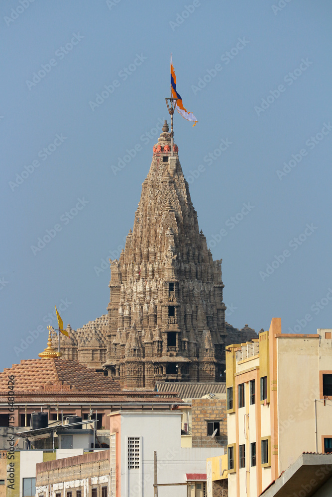 Dwarkadhish Temple in Dwarka, Gujarat – Sacred Hindu Pilgrimage Site ...