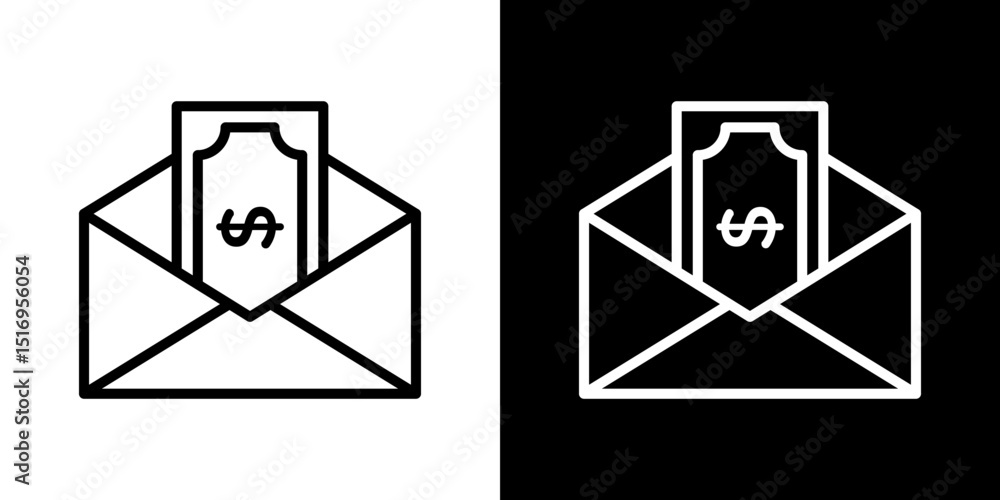 Salary icon symbol concept for graphic design, Website, UI. Svg Stock ...