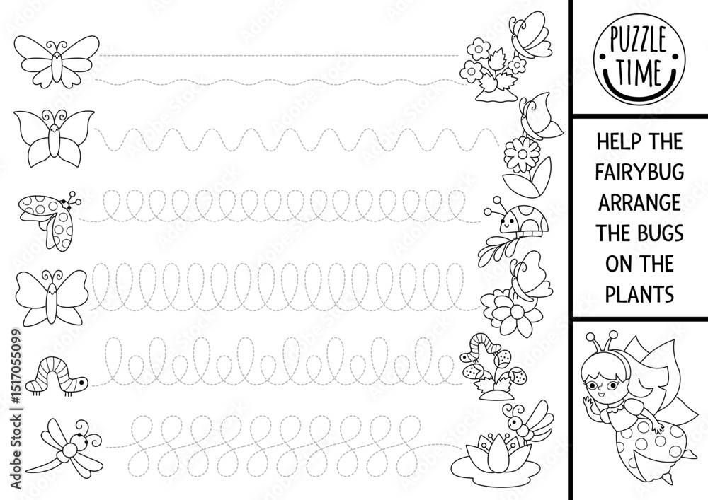 Stock-Vektorgrafik „Vector black and white handwriting practice ...