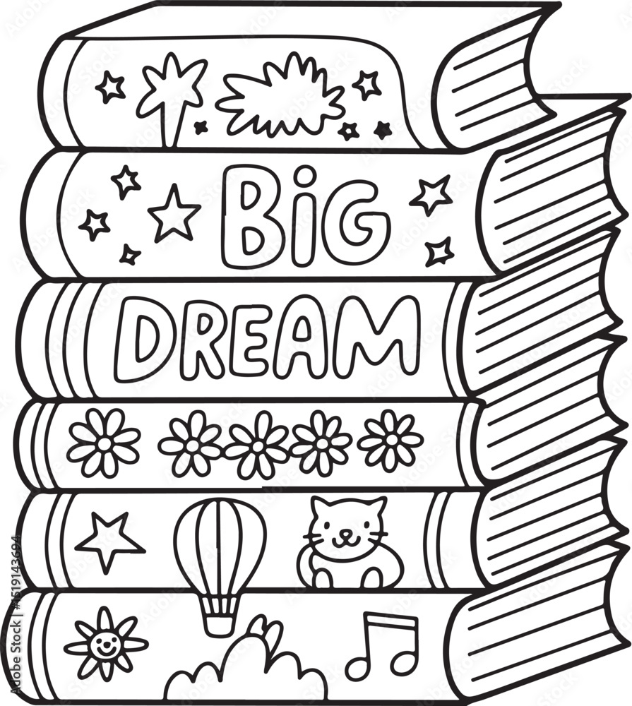 Fun Back to School Coloring Pages - Cute School Supplies, Classroom ...