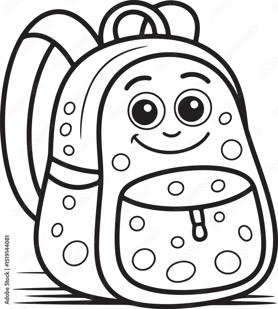 Fun Back to School Coloring Pages - Cute School Supplies, Classroom ...