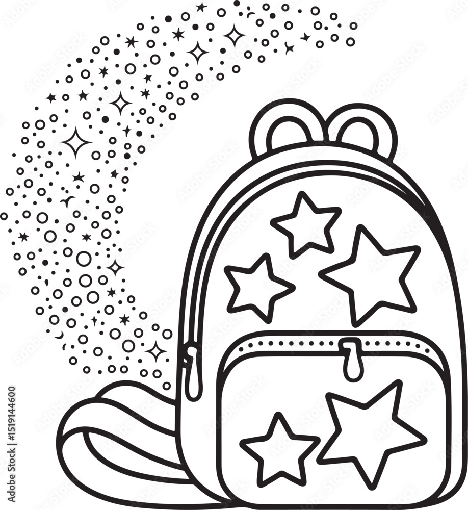 Fun Back to School Coloring Pages - Cute School Supplies, Classroom ...