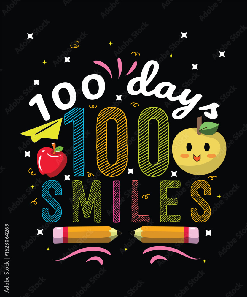 100 Days 100 Smiles for Positive School Environment - Celebrate this ...