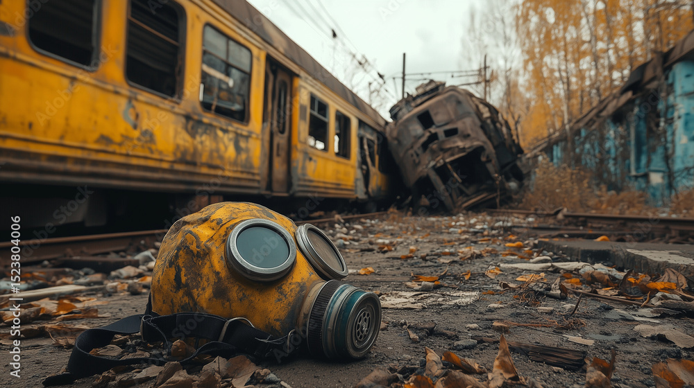 ai generated picture of ukraine chernobyl nuclear disaster aftermath ...