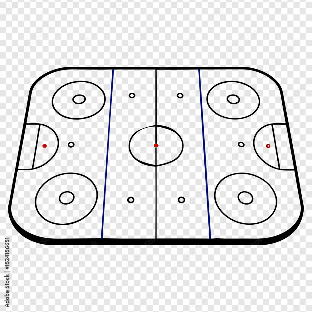 Ice Hockey Rink Diagram A Comprehensive Guide to the Ice Hockey Field ...