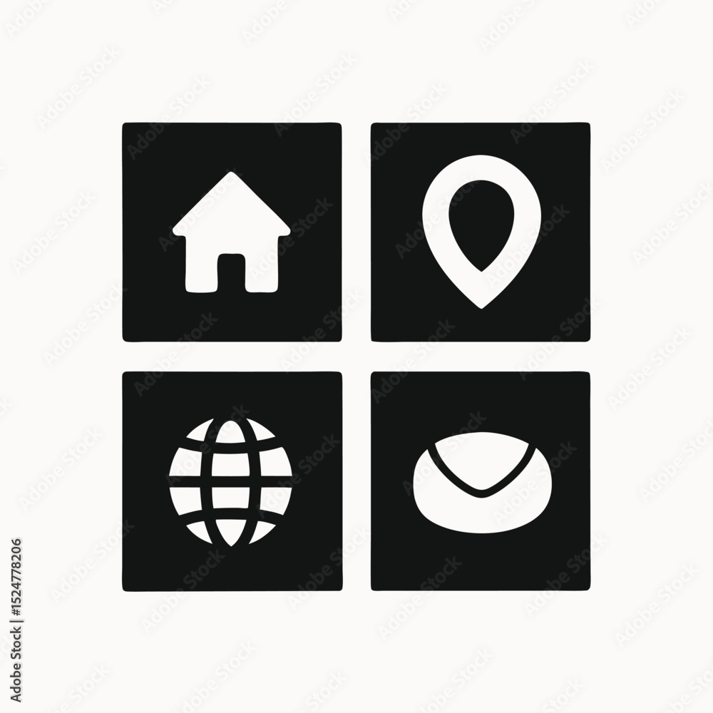 Social Media Icons A Collection of Popular Platform Logos Stock Vector ...