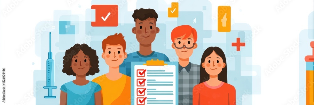 Adult Vaccine Checklist Infographic Offers an Age-Based Guide for ...