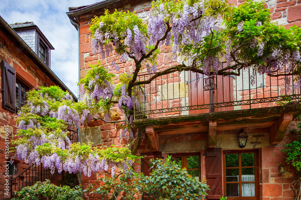 Fotografie Collonges-la-Rouge, listed in Les Plus Beaux Villages de ...