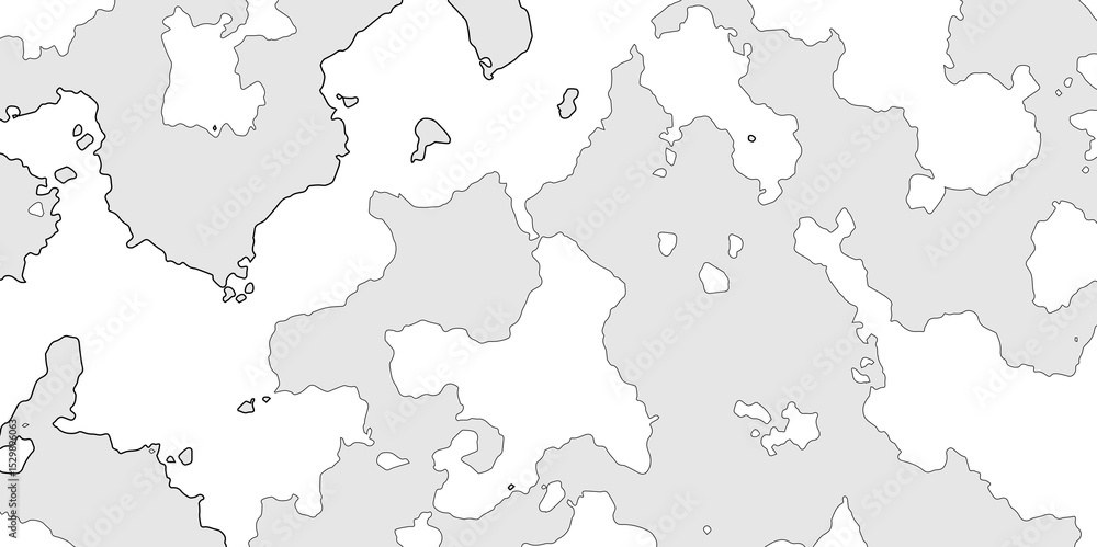 Area map of look like somewhere in the world, black line of grey shade ...