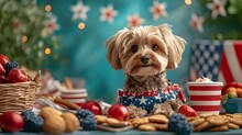 Americana Yorkshire Terriers Free Stock Photo - Public Domain Pictures