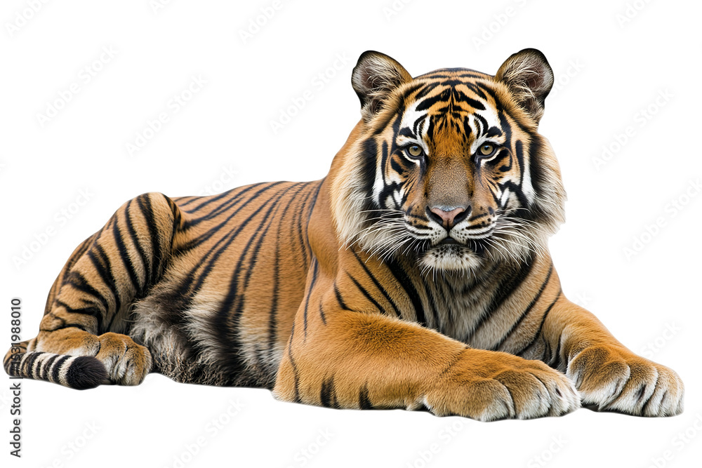High-resolution Sumatran Tiger isolated on transparent background ...