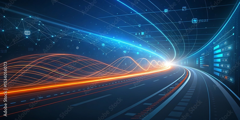 Technology City Images . Hd Background Of Smart Technology City, Blue ...