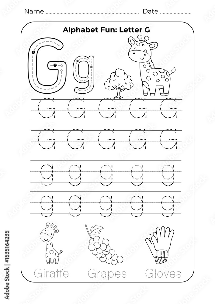 Worksheet, Tracing worksheets for kids, Alphabet handwriting practice ...