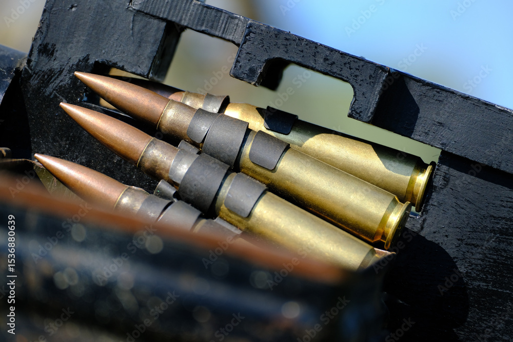 The M2 .50 caliber machine gun, also known as the Browning .50-caliber ...