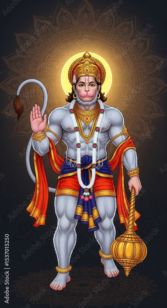Lord Hanuman Ji 4K HD Mobile Wallpaper | Hanuman Jayanti Janmotsav ...