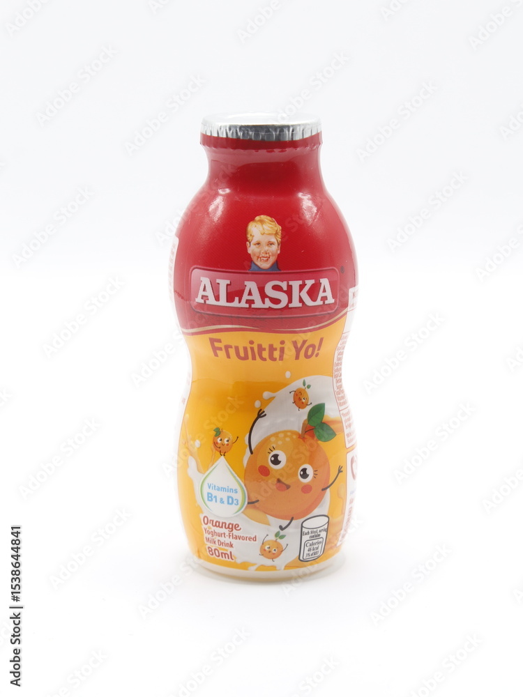 Alaska fruitti yo orange bottle in Manila, Philippines Stock Photo ...