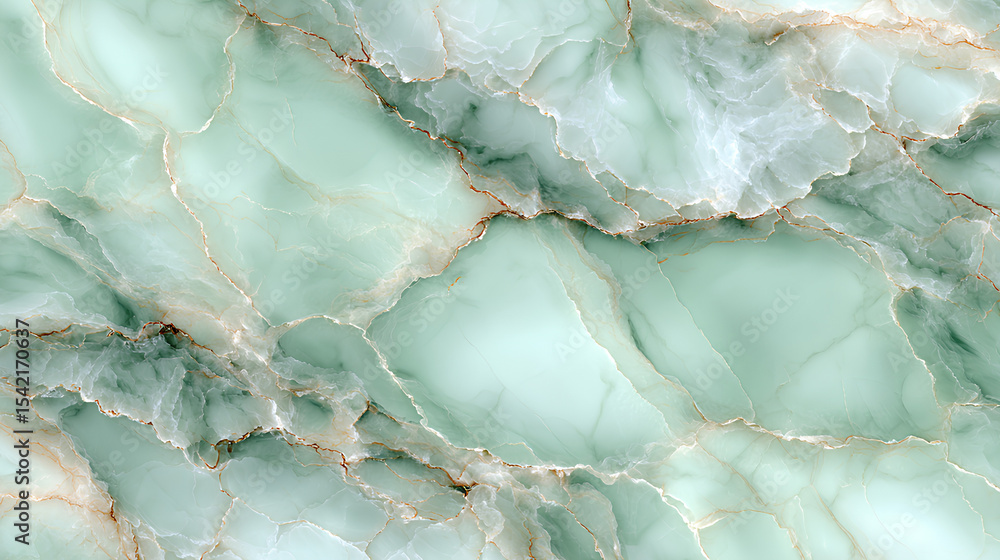 Elegant light green marble texture with natural veining patterns Stock ...