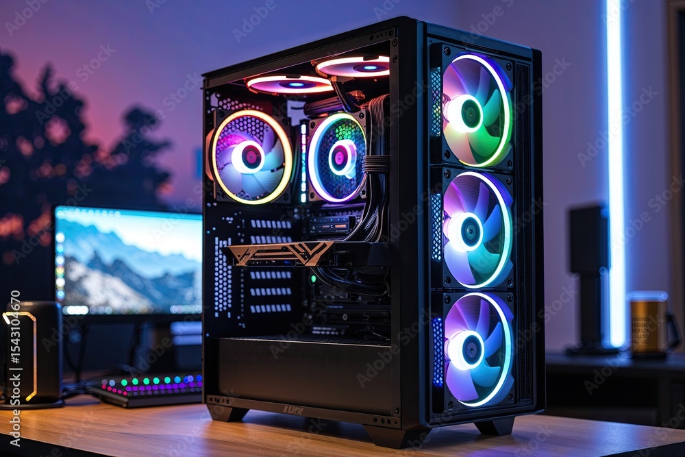 High-Performance Custom-Built Gaming Rig for Immersive Desktop ...