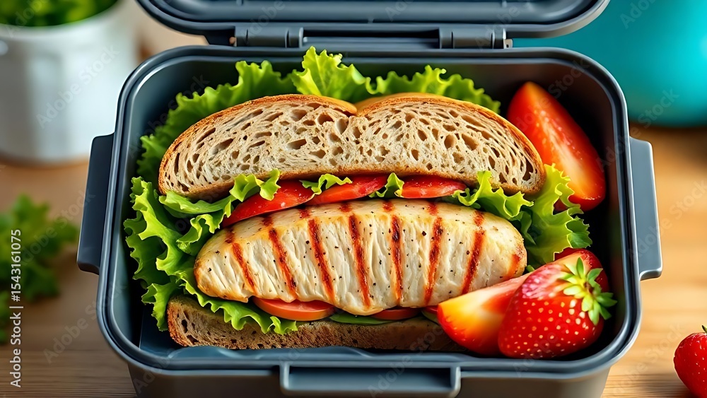 Healthy Lunch Box Ideas Delicious & Nutritious Balanced Meals for Work ...