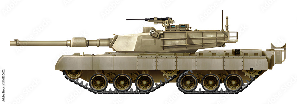 Arjun-T4 MkII (MBT concept based on the Arjun tank hull and tandem ...