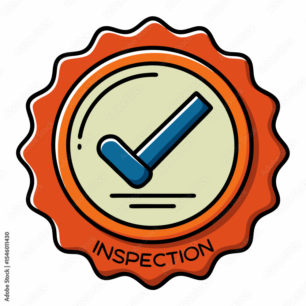 High quality inspection stamp icon approved rejected and quality ...