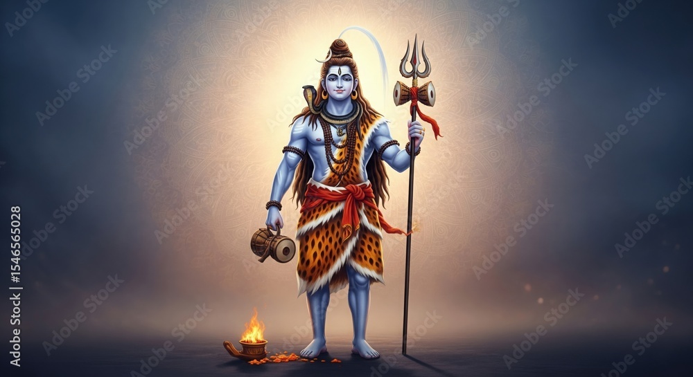 Lord Shiva Mahadev Shankar Neelkanth Adiyogi 4K HD Desktop Laptop Wallpaper Background | 4K HD ...