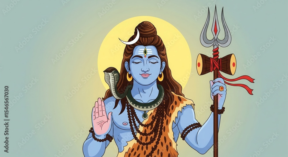 Lord Shiva Mahadev Shankar Neelkanth Adiyogi 4K HD Desktop Laptop ...