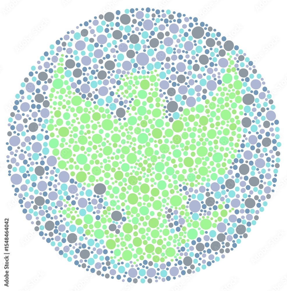 Garuda Symbol Design for Color Blindness Screening Test Color Vision ...
