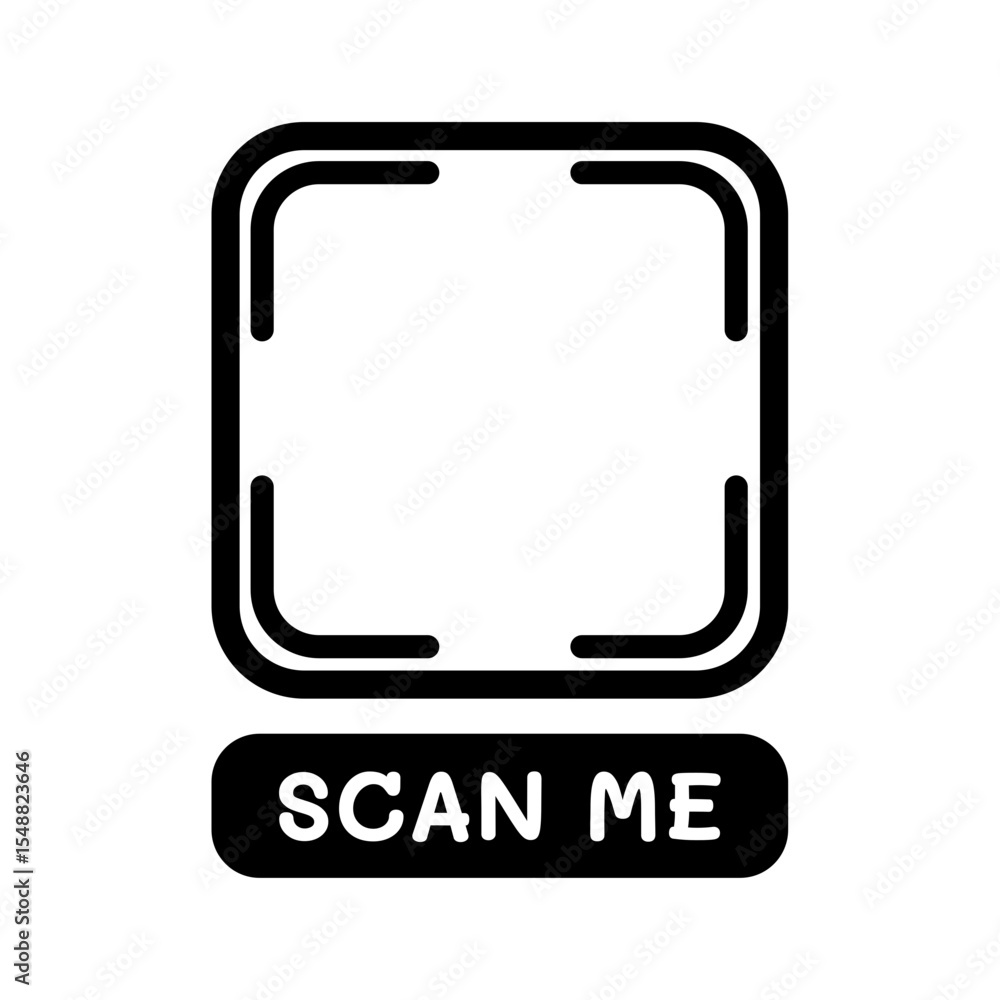 เวกเตอร์ Stock Scan qr code. Scan me. QR codes for smartphone. QR code ...