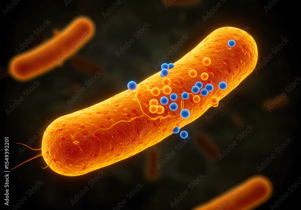 Clostridium difficile Bacteria (3D): Understanding the spore-forming ...