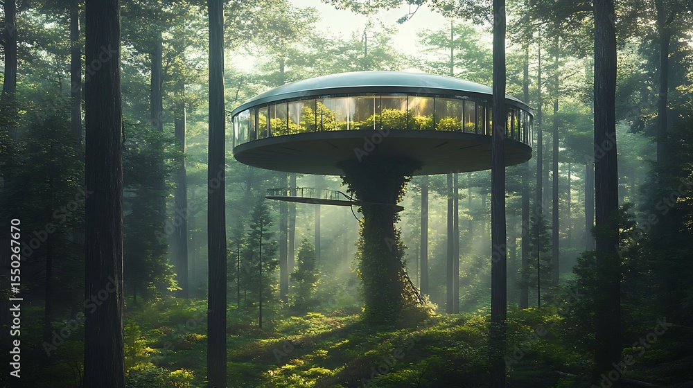 Innovative Forest Observatory Operating On Clean Green Energy Deep ...
