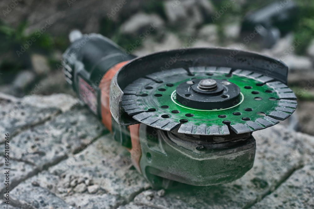 A Grinder Can Catch On Rough Material Edges