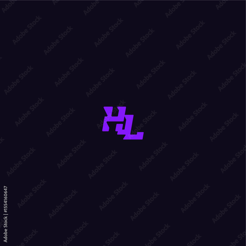 techno sport logo with bold monogram style letter cool and sporty ...