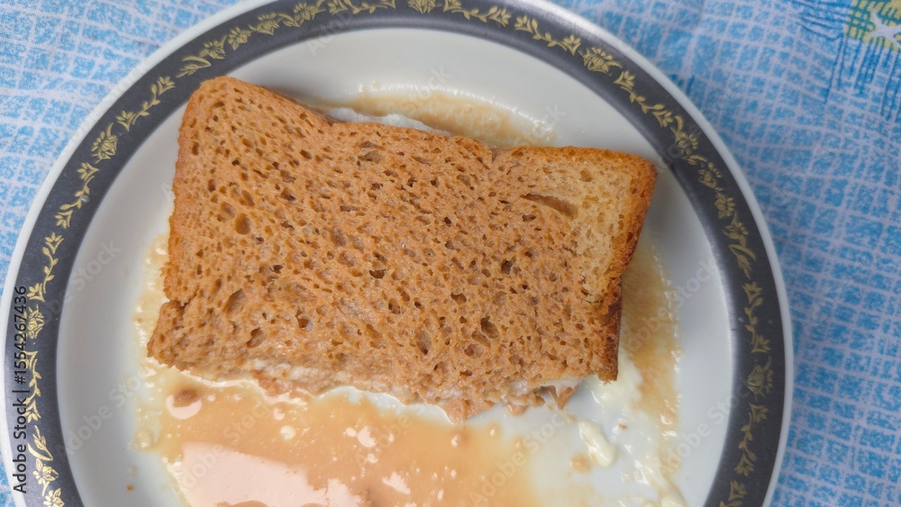 Viral Dubai chai toast trending on internet, freshly made with bread ...