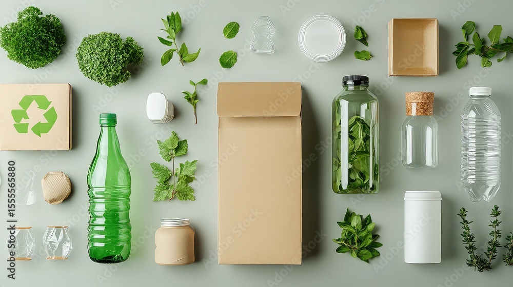 Стокове фото Sustainable Packaging Solutions for Using Eco-friendly ...